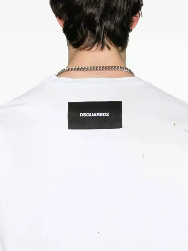 Dsquared2 Logo-patch T-shirt