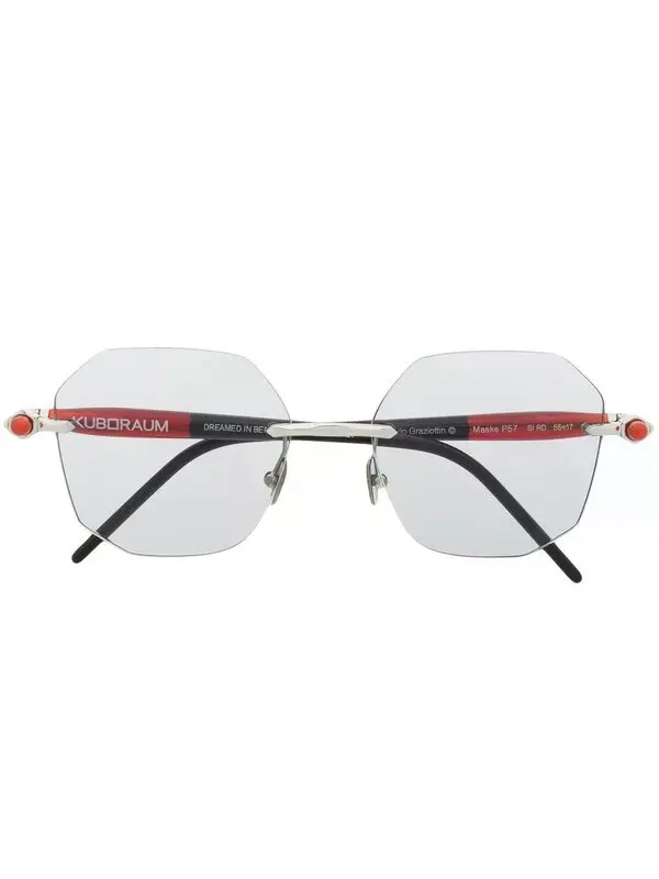 KUBORAUM Rimless Glasses