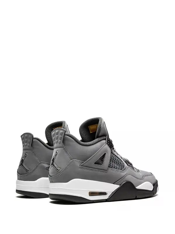 JORDAN Air 4 Retro Cool Sneakers - Grey