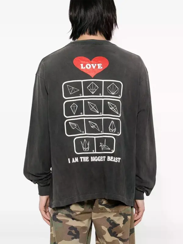 SAINT MXXXXXX Long-sleeves T-shirt