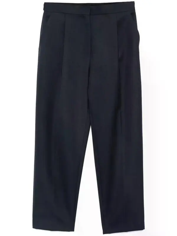 Theory Pleated Trousers - Blue
