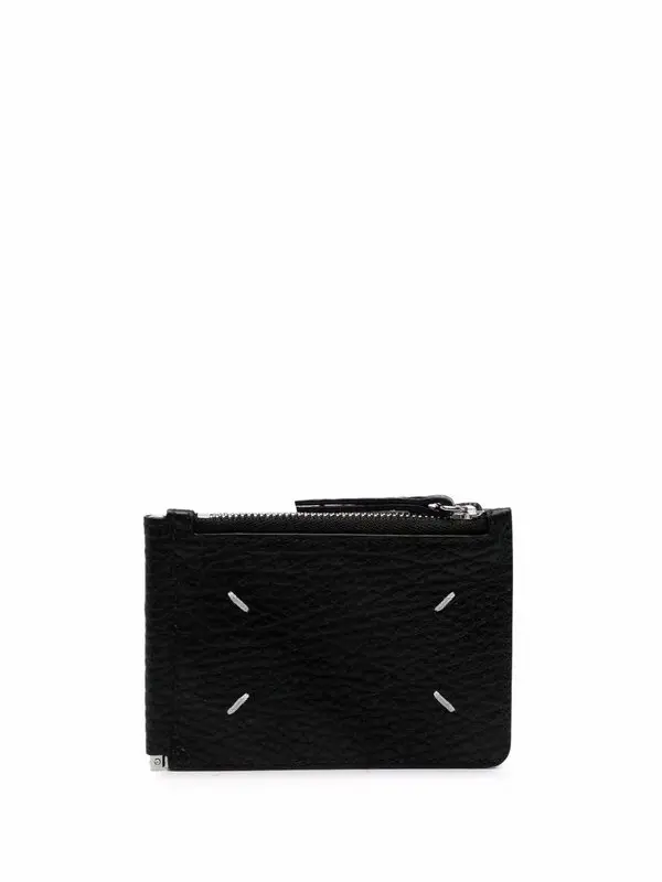 MAISON MARGIELA Four Stitches Leather Wallet - Black