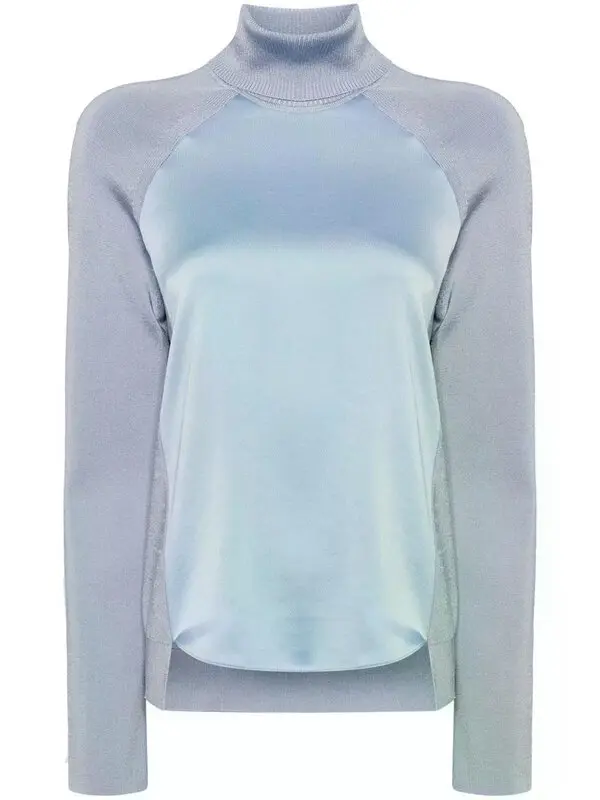 Simkhai Mateo Panelled Turtleneck Top
