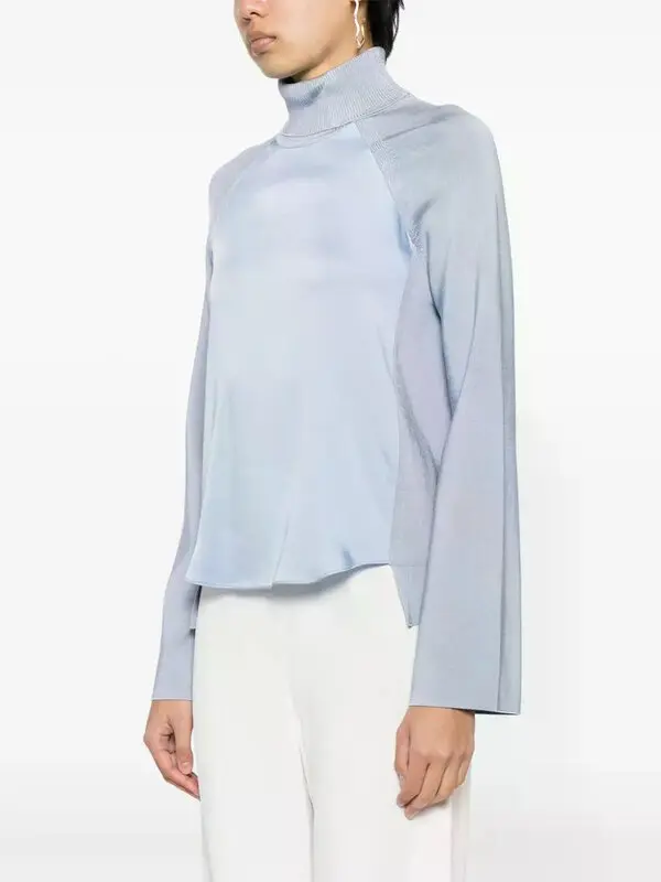 Simkhai Mateo Panelled Turtleneck Top
