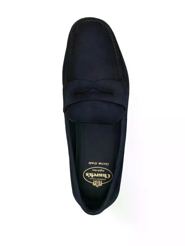 Church's Pebbled Leather Loafers