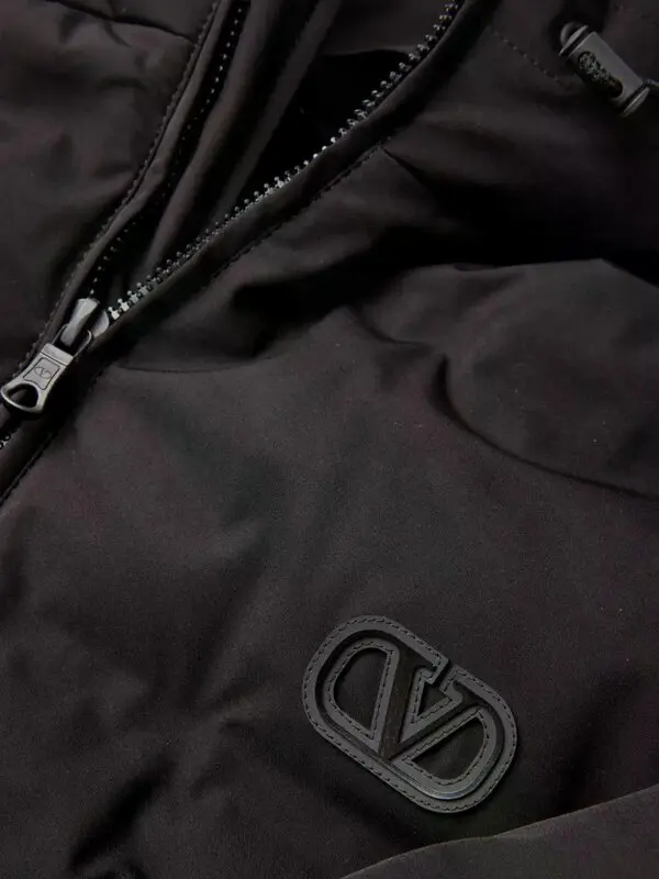 Valentino Garavani Vlogo Signature Hooded Puffer Jacket