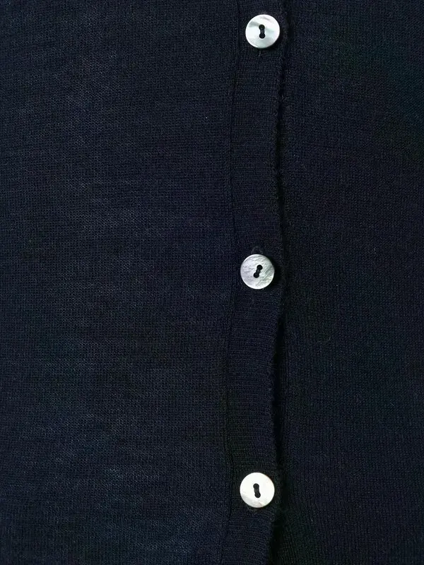 N.peal Cashmere Button-up Cardigan - Blue