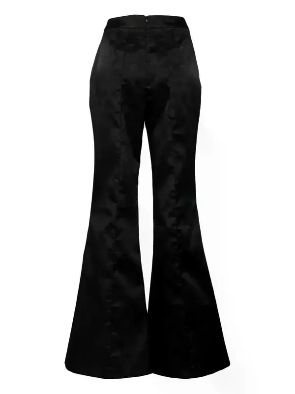 MACGRAW Crest Circa '72 Flared Trousers - Black