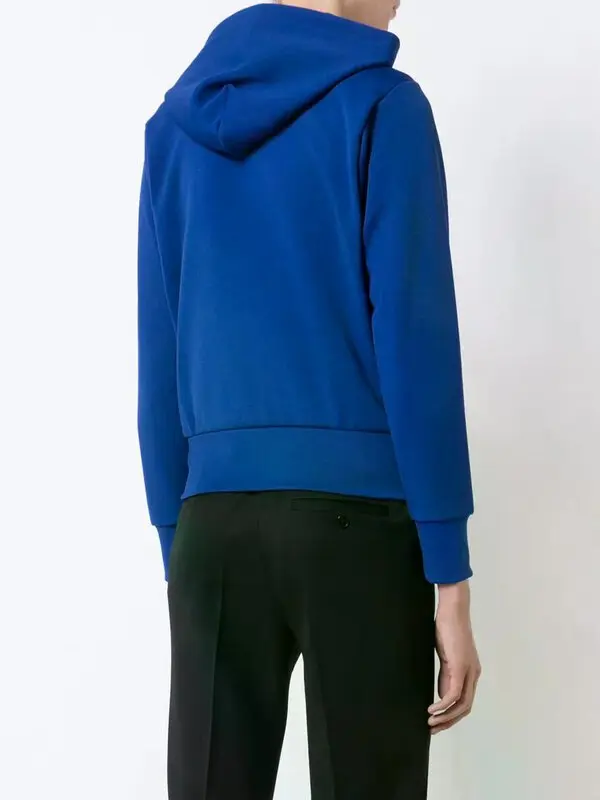 Play Comme Des Garcon Zip Up Hoodie - Blue