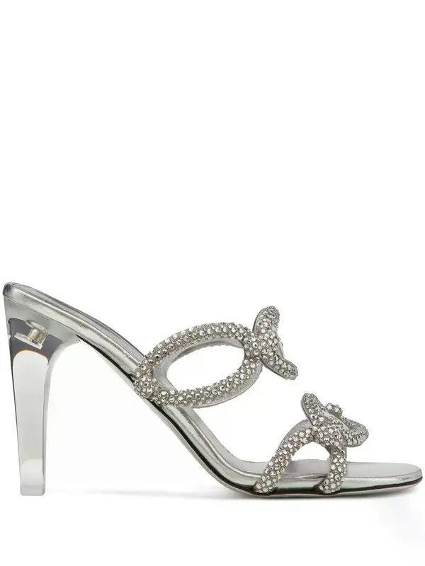 Valentino Garavani 100mm Chain 1967 Sandals