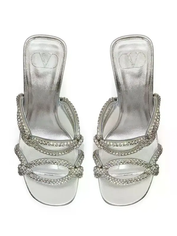 Valentino Garavani 100mm Chain 1967 Sandals