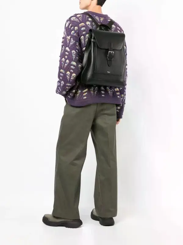 Mulberry Chiltern Logo-embossed Backpack - Black