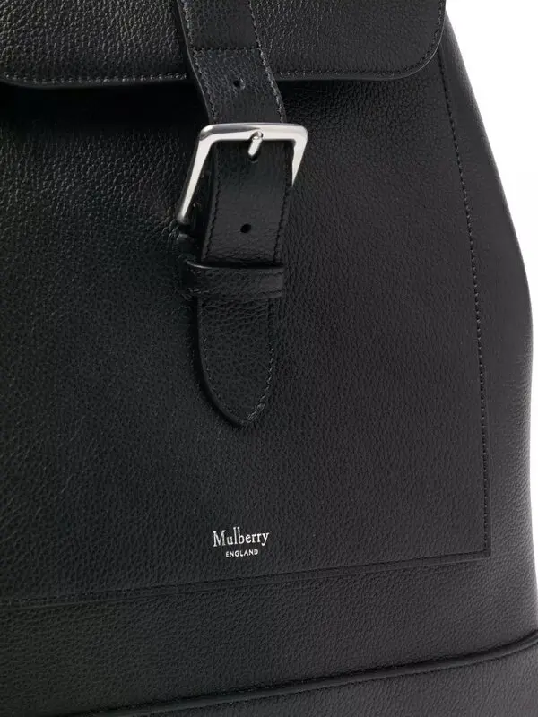 Mulberry Chiltern Logo-embossed Backpack - Black