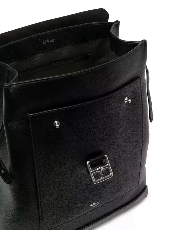 Mulberry Chiltern Logo-embossed Backpack - Black