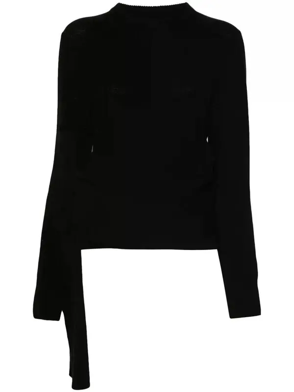 MAISON MARGIELA Wool Blend Sweater - Black