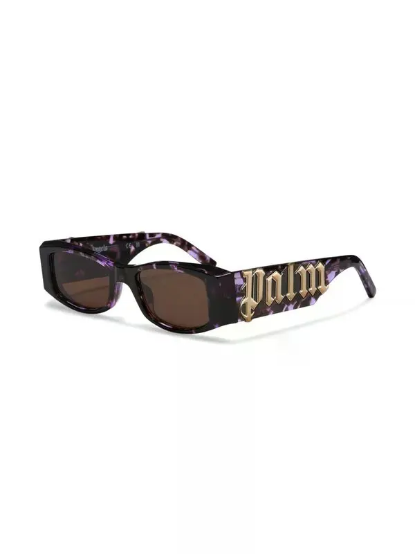 Palm Angels Rectangle Frame Sunglasses