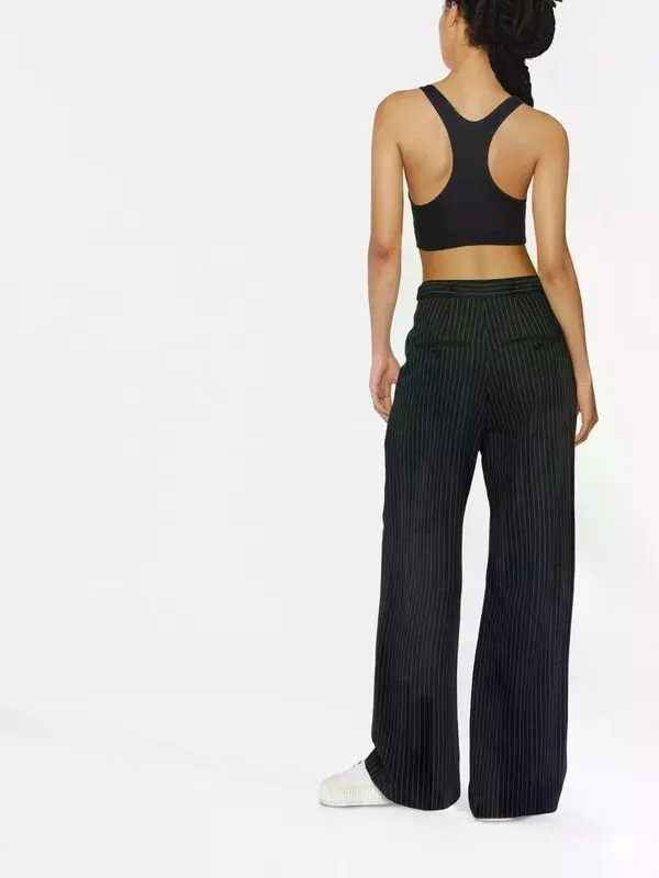 JIL SANDER Logo-print Sports Bra - Black