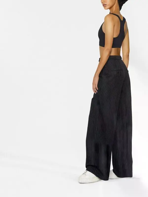 JIL SANDER Logo-print Sports Bra - Black