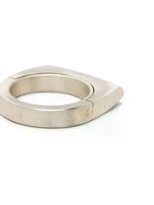 PARTS OF FOUR Sistema Mega Pavé Ring - Silver