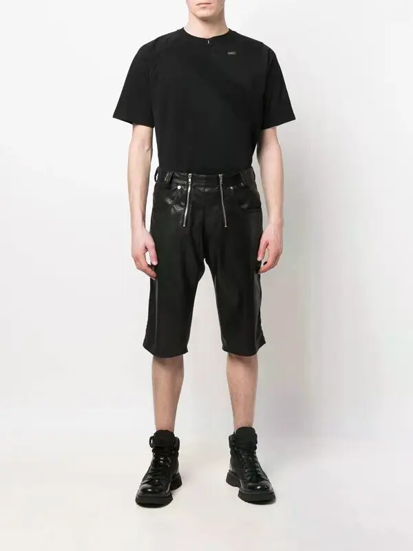 HELIOT EMIL Panelled Short-sleeved T-shirt