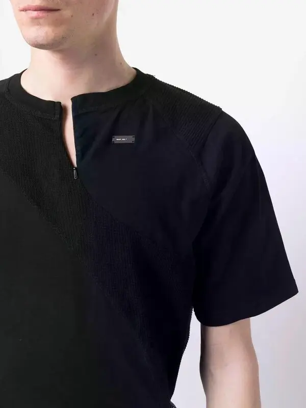 HELIOT EMIL Panelled Short-sleeved T-shirt