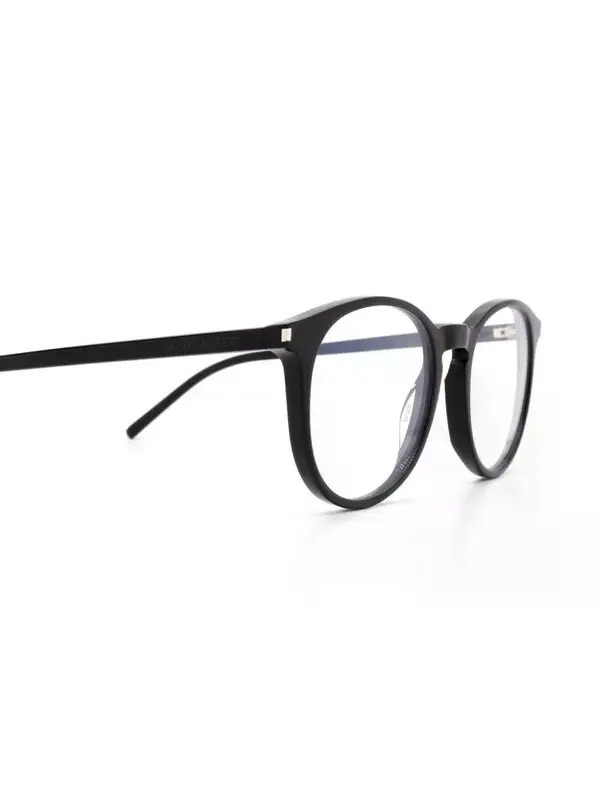Saint Laurent Acetate Round Frame Eyeglasses