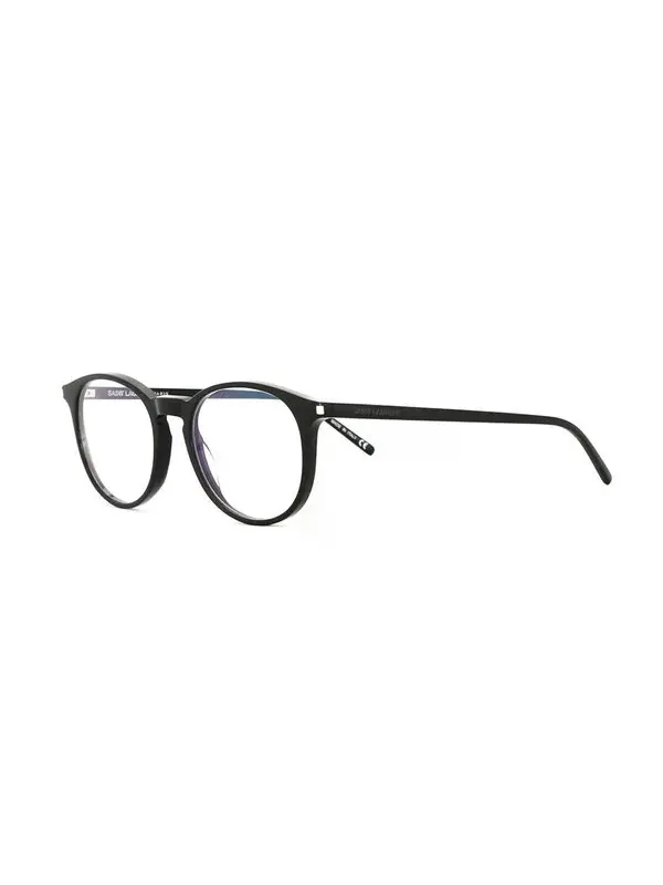 Saint Laurent Acetate Round Frame Eyeglasses