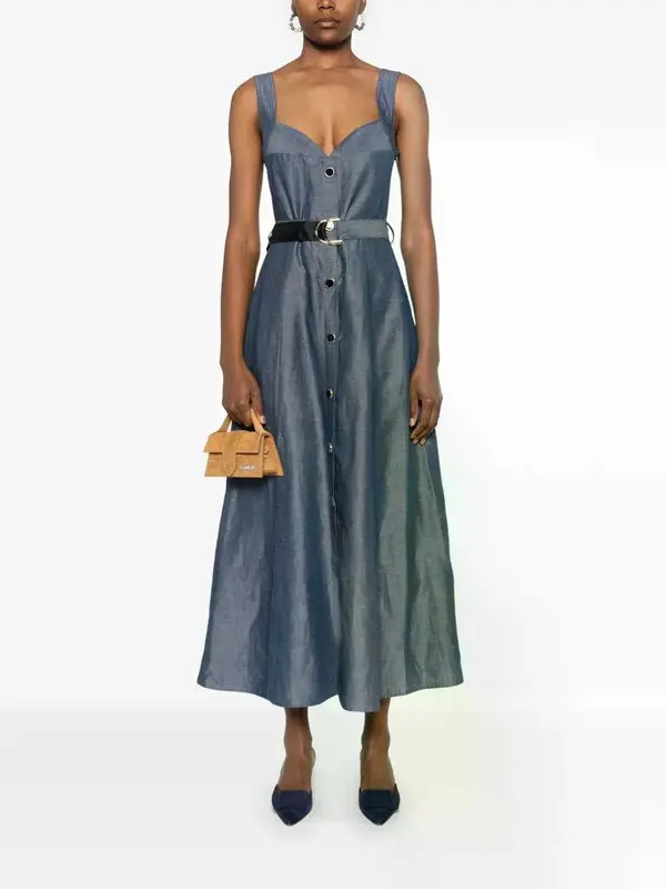 Liu Jo Belted Maxi Dress