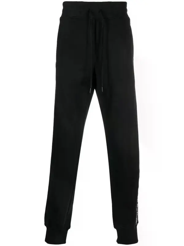 Versace Logo-tape Cotton Track-pants