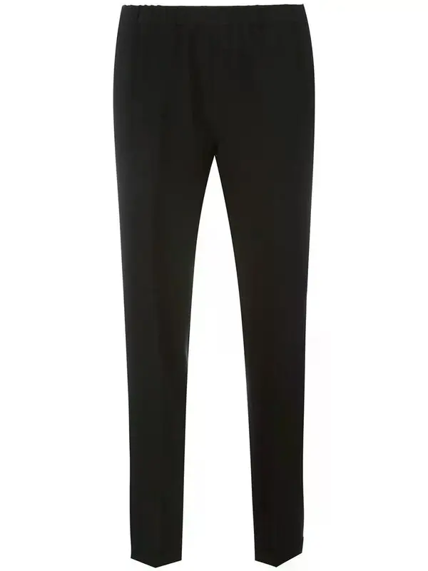 Alberto Biani Straight Leg Trousers - Black