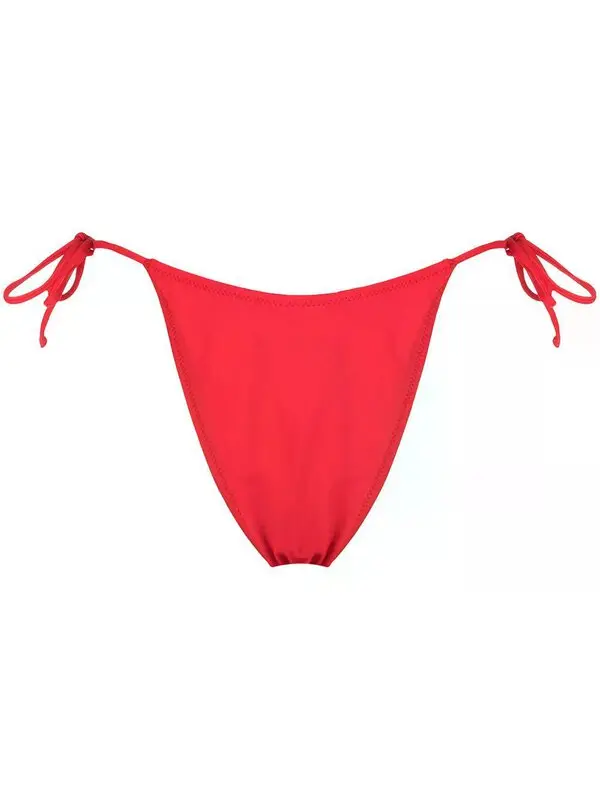 SIAN SWIMWEAR Halle Two-piece Side-tie Bottoms - Red
