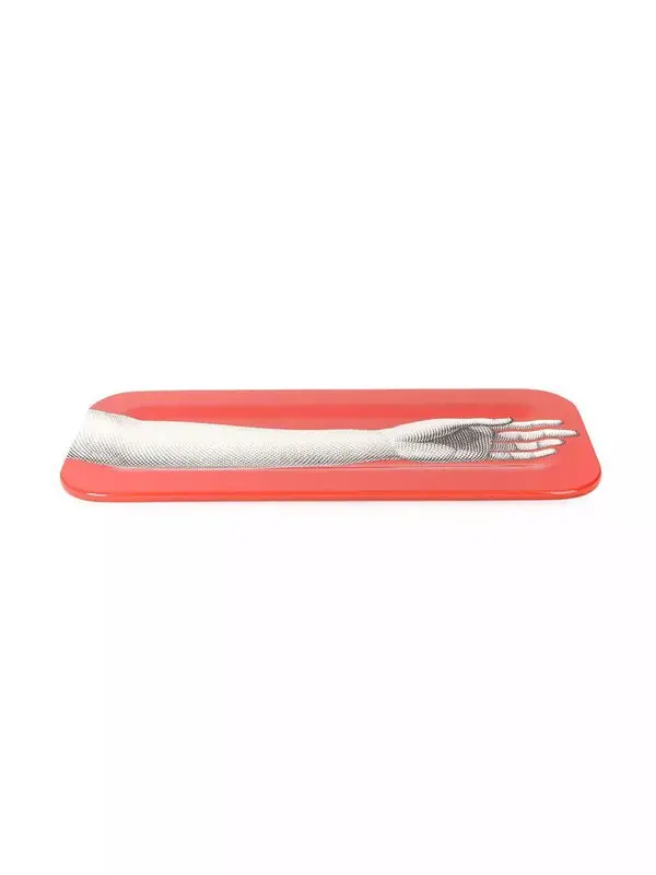 FORNASETTI Arm Print Tray