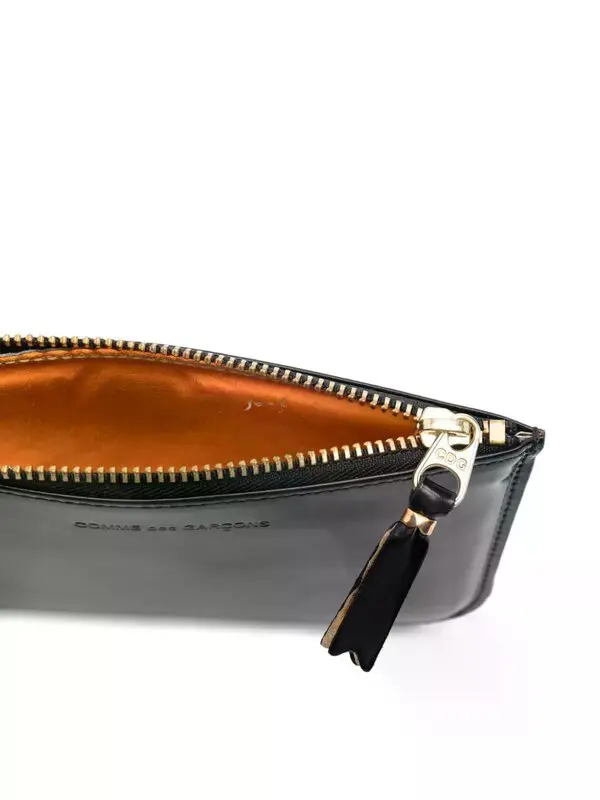 Comme Des Garçons Zip-fastening Wallet - Black