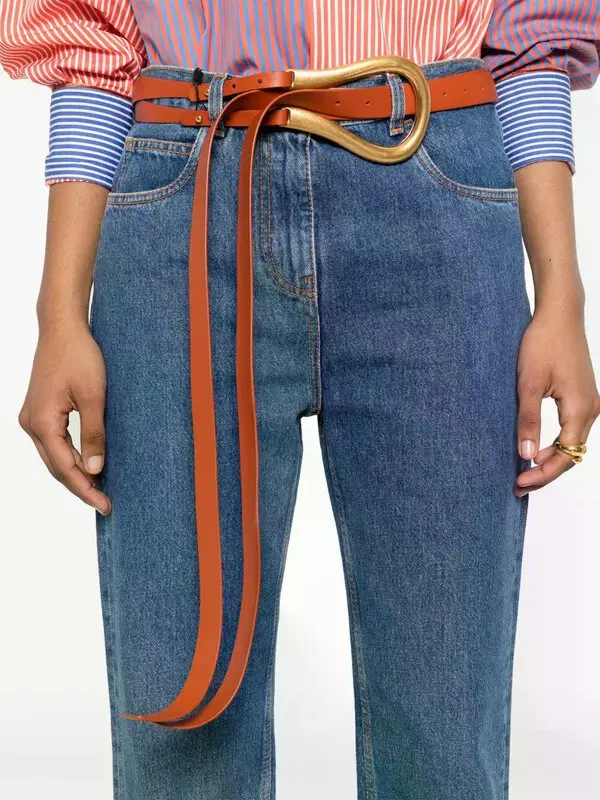 Etro Straight-leg Jeans With Contrast Stitching