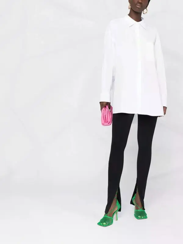 Valentino Garavani Cape-style Buttoned Shirt - White
