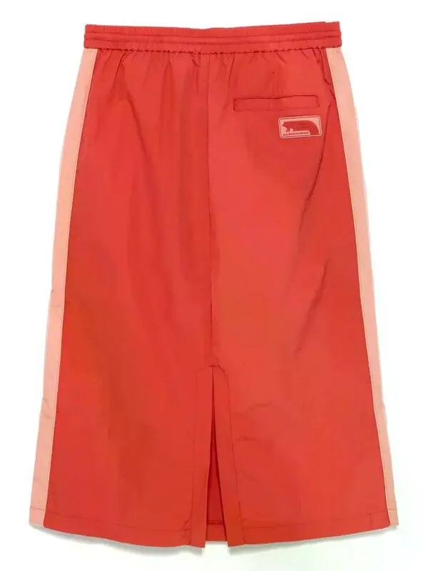 Maison Kitsuné Flash Fox Long Skirt - Red