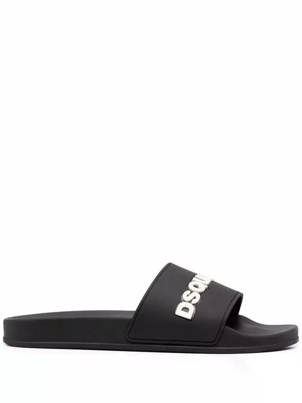 Dsquared2 Embossed Logo Detail Slides