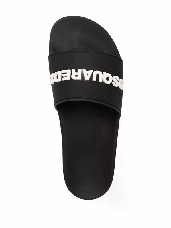 Dsquared2 Embossed Logo Detail Slides