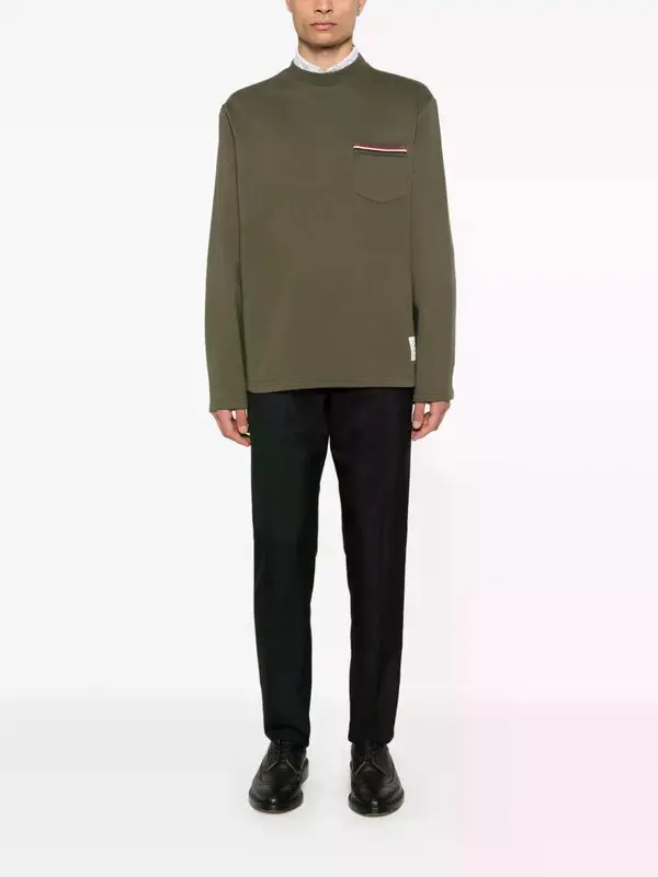 Thom Browne Skinny Trousers With Side Stripe