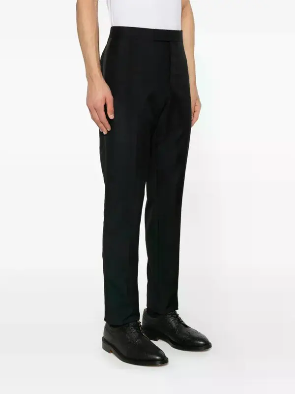 Thom Browne Skinny Trousers With Side Stripe