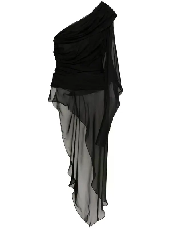 REV Asymmetric One-shoulder Blouse