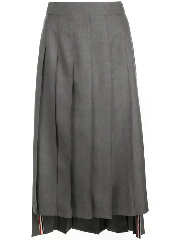Thom Browne Super 120's Twill Dropped Back Skirt