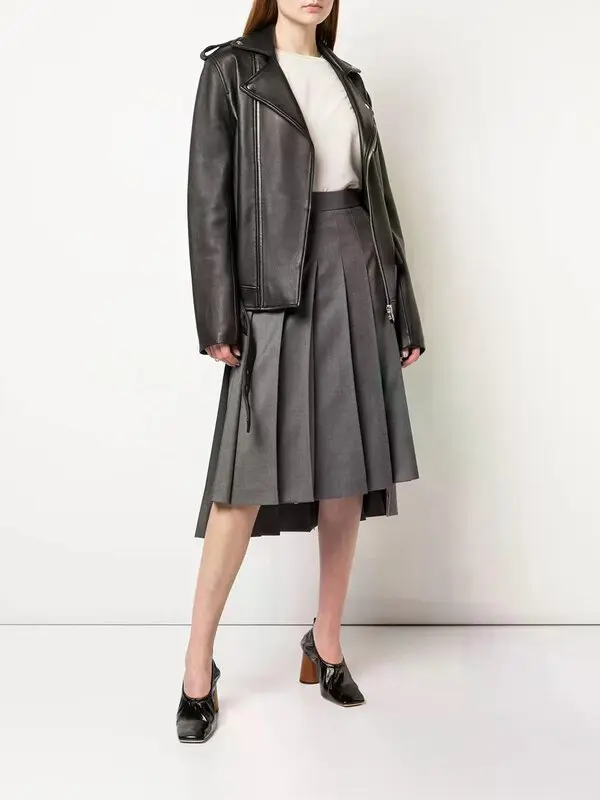 Thom Browne Super 120's Twill Dropped Back Skirt