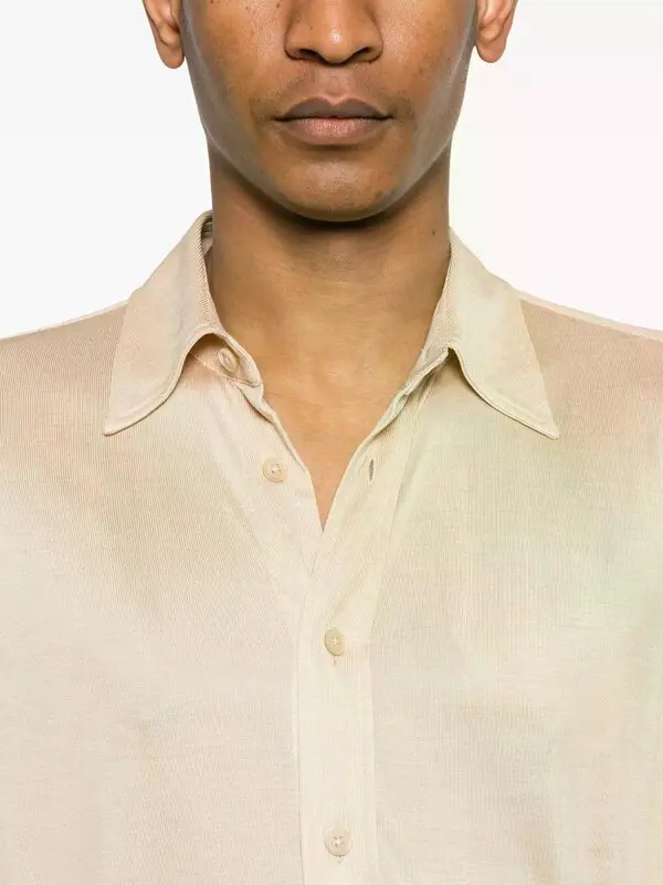 TOM FORD Sheer Silk Shirt