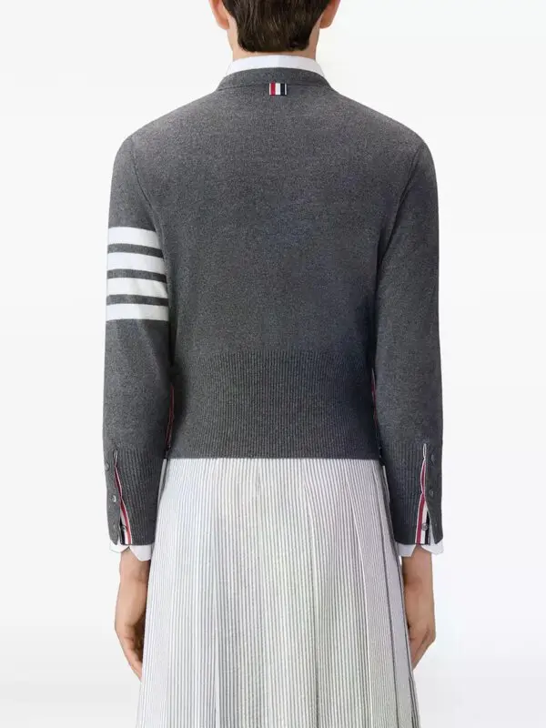 Thom Browne 4-bar Cashmere Cardigan