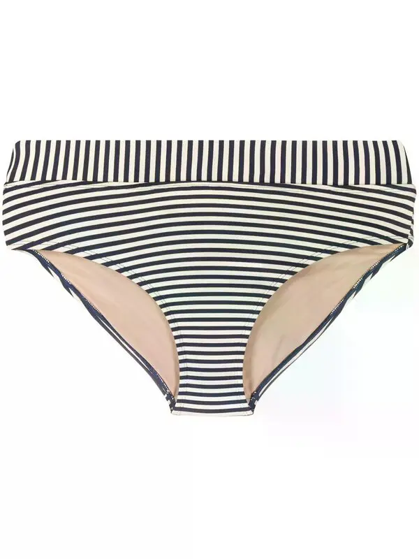 Marlies Dekkers Striped Fold-down Bikini Bottoms - Blue