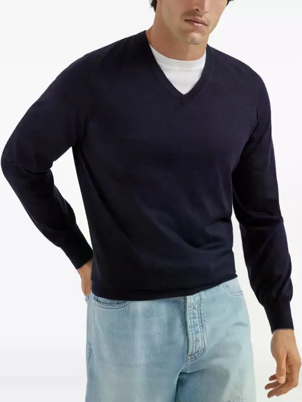 Brunello Cucinelli V-neck Sweater