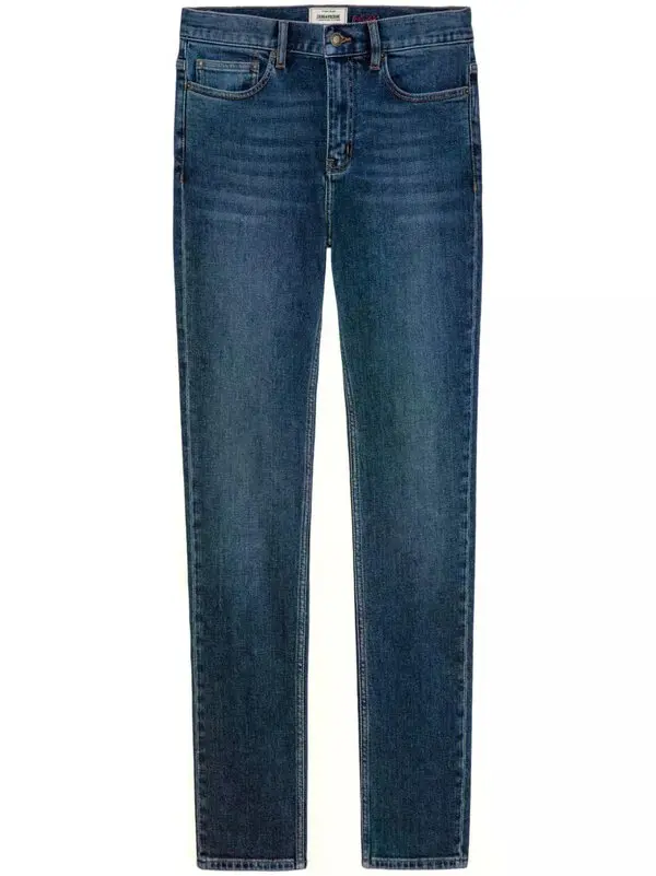 Zadig&Voltaire Mid-rise Slim-cut Jeans