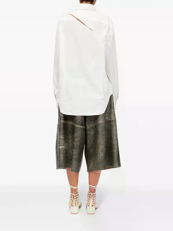 MAISON MARGIELA Cotton Slash Detail Shirt