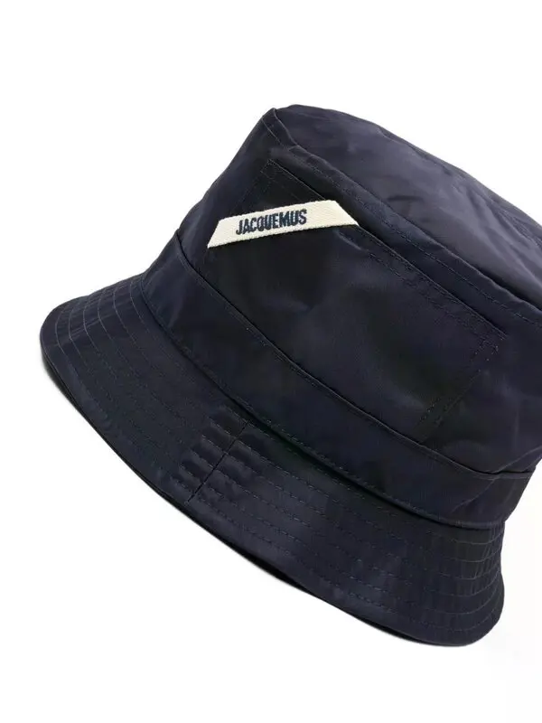 Jacquemus La Bob Ovalie Bucket Hat - Blue